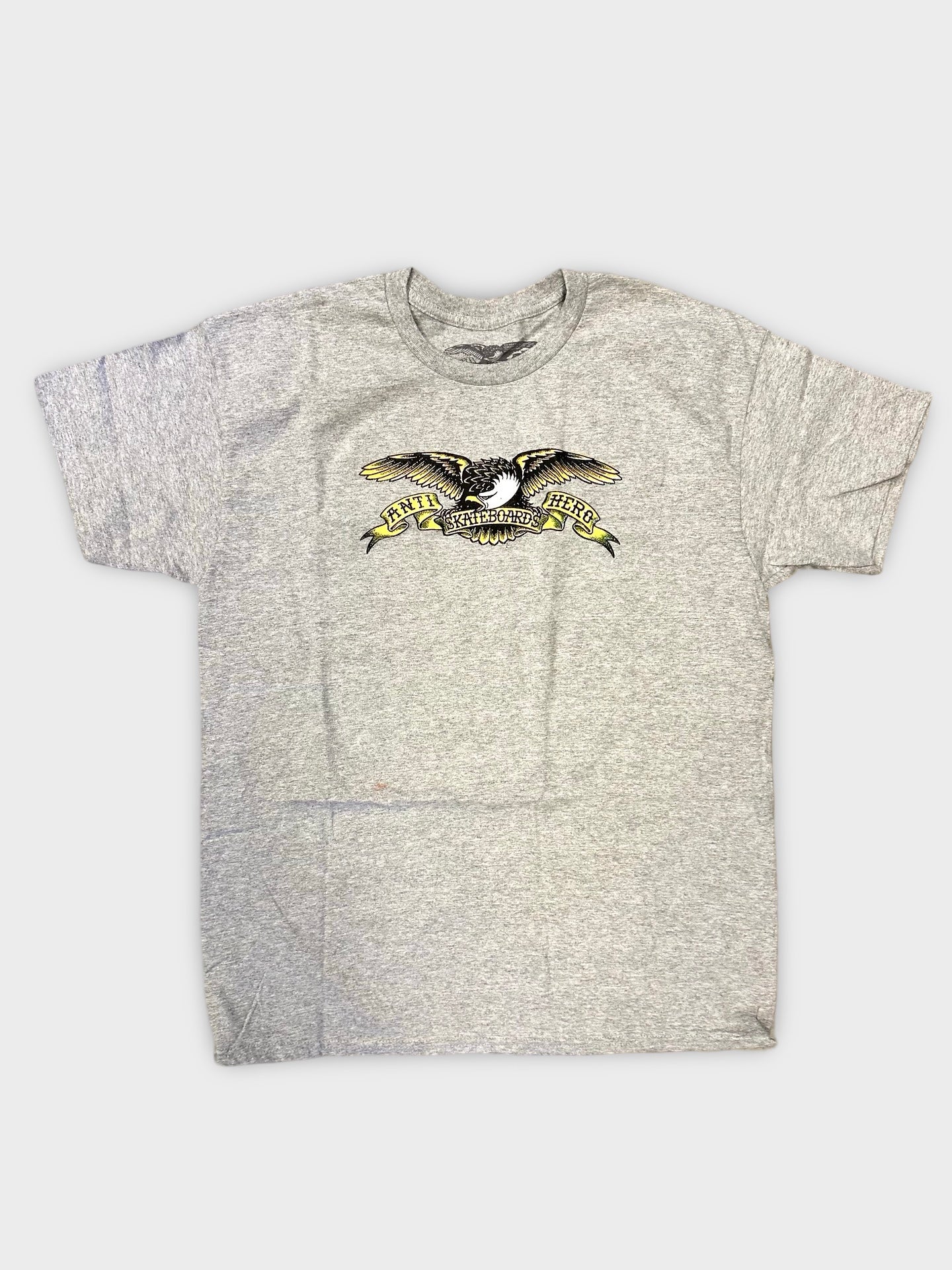Anti Hero Large Misregistered Eagle Tee Grey – Krudco. Skateshop
