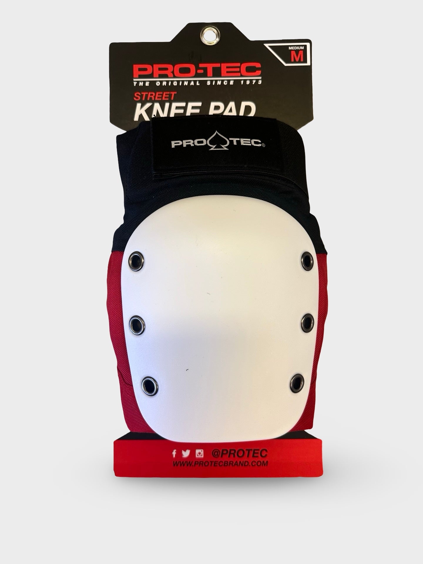 Pro Tec XL Street KneePad Red/White/Black – Krudco. Skateshop