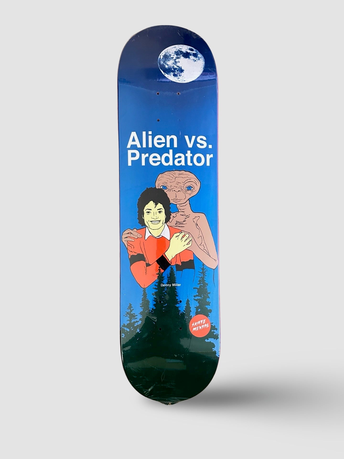 SKATE MENTAL ALIEN VS PREDATOR NIGHT SKATEBOARD DECK – Krudco. Skateshop