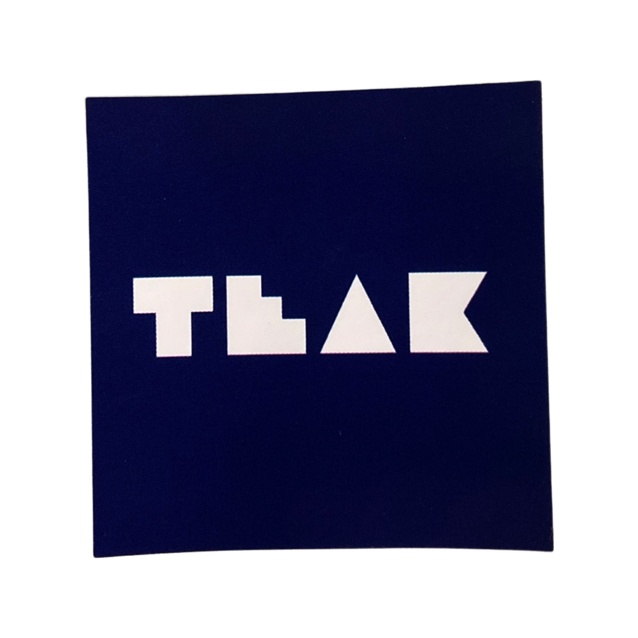 Teak Sticker 2" – Krudco. Skateshop